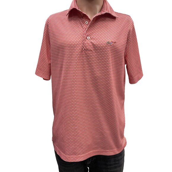 Greg Normal | Shirts | Greg Norman Play Dry Mens Orange Polo Shirt Size ...